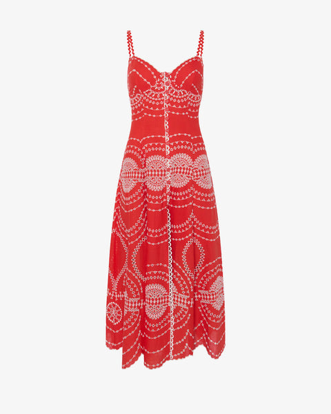 Charo Ruiz - Catta Long Dress - Red